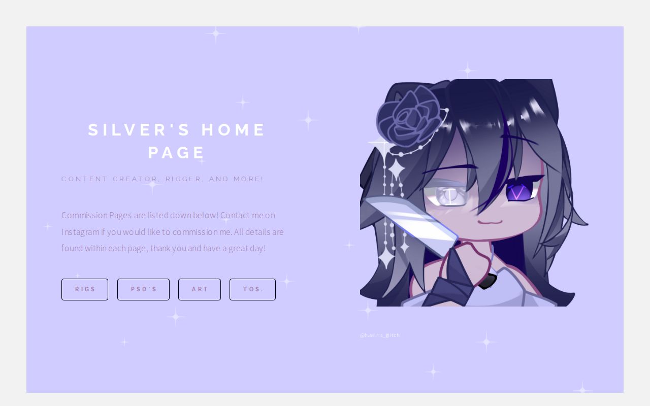 Silver's Commission Page